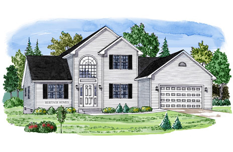 The Springbrook – Heritage Homes LTD